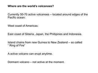 VOLCANOES PPT FOR NATURAL SCIENCE GRADE 7 | PPTX