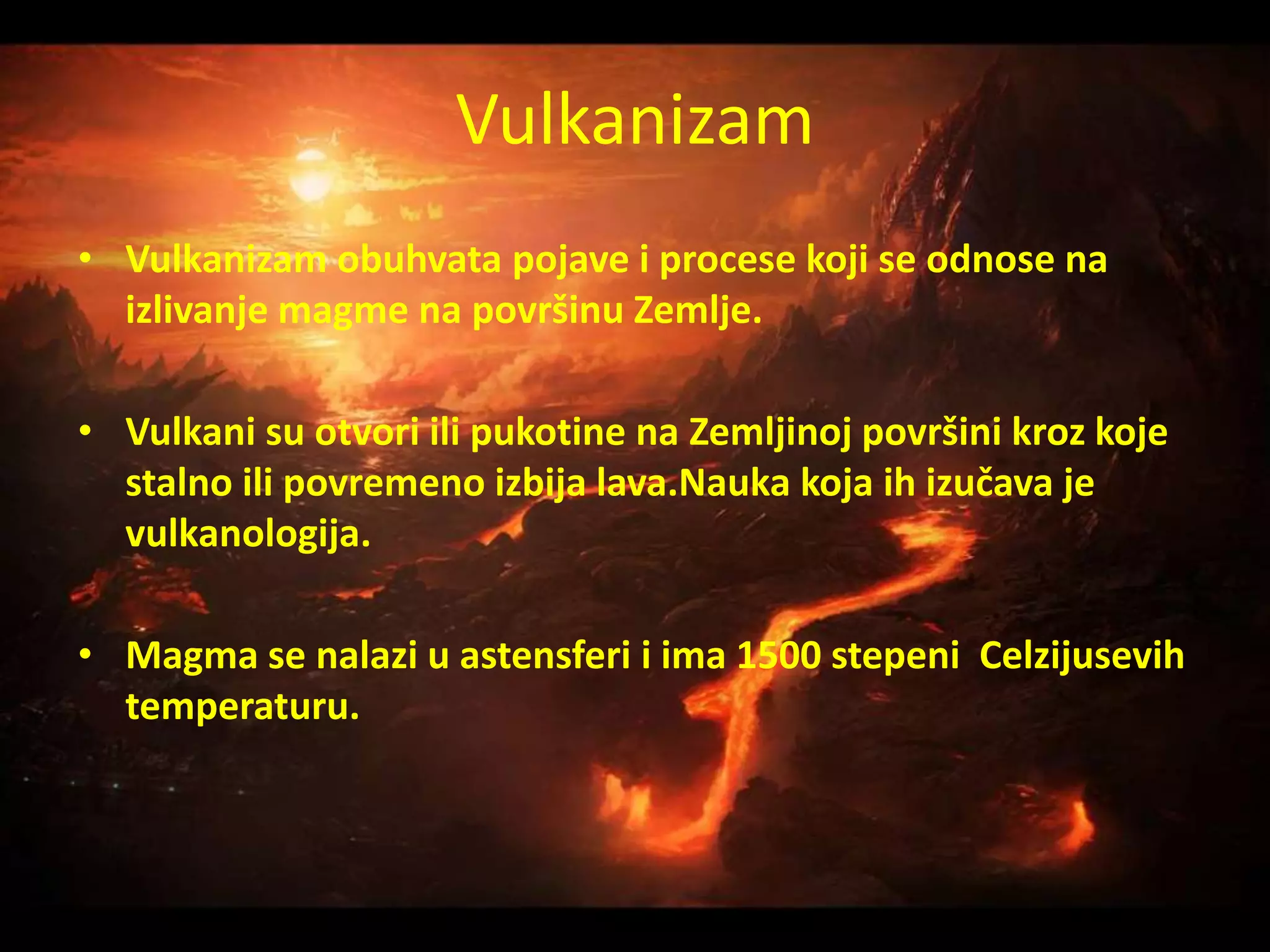 Volcanoes presentation | PPTX