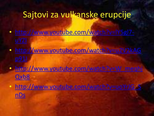 Volcanoes presentation | PPT