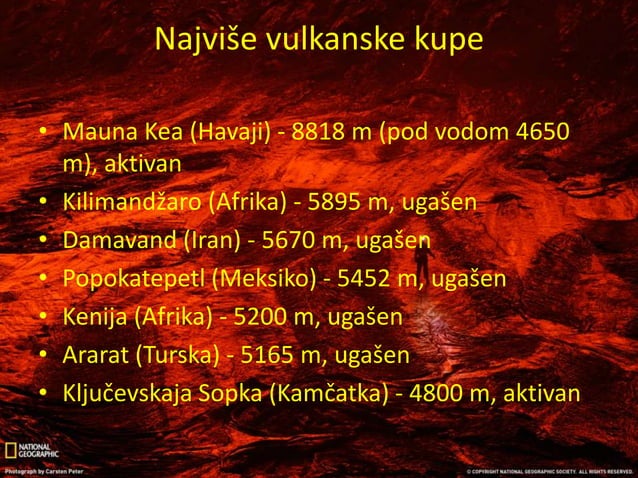Volcanoes presentation | PPT