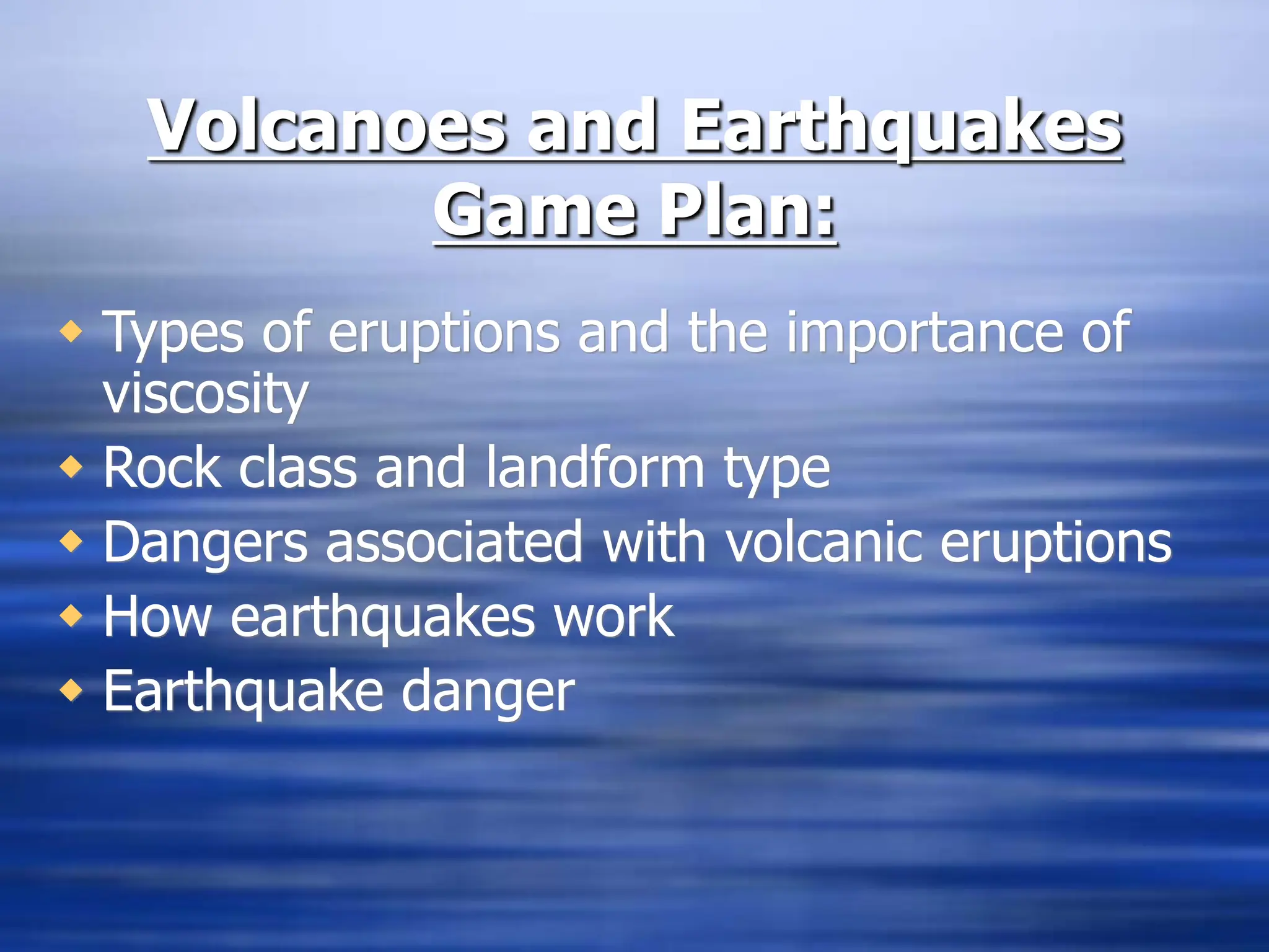 volcanoes_quakes.ppt and earthquakes and | PPT