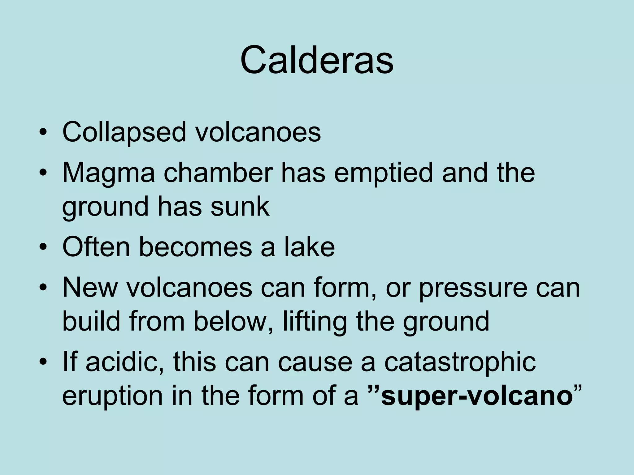 Volcanoes | PPTX