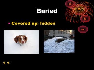 Volcanoes Vocabulary Powerpoint | PPT