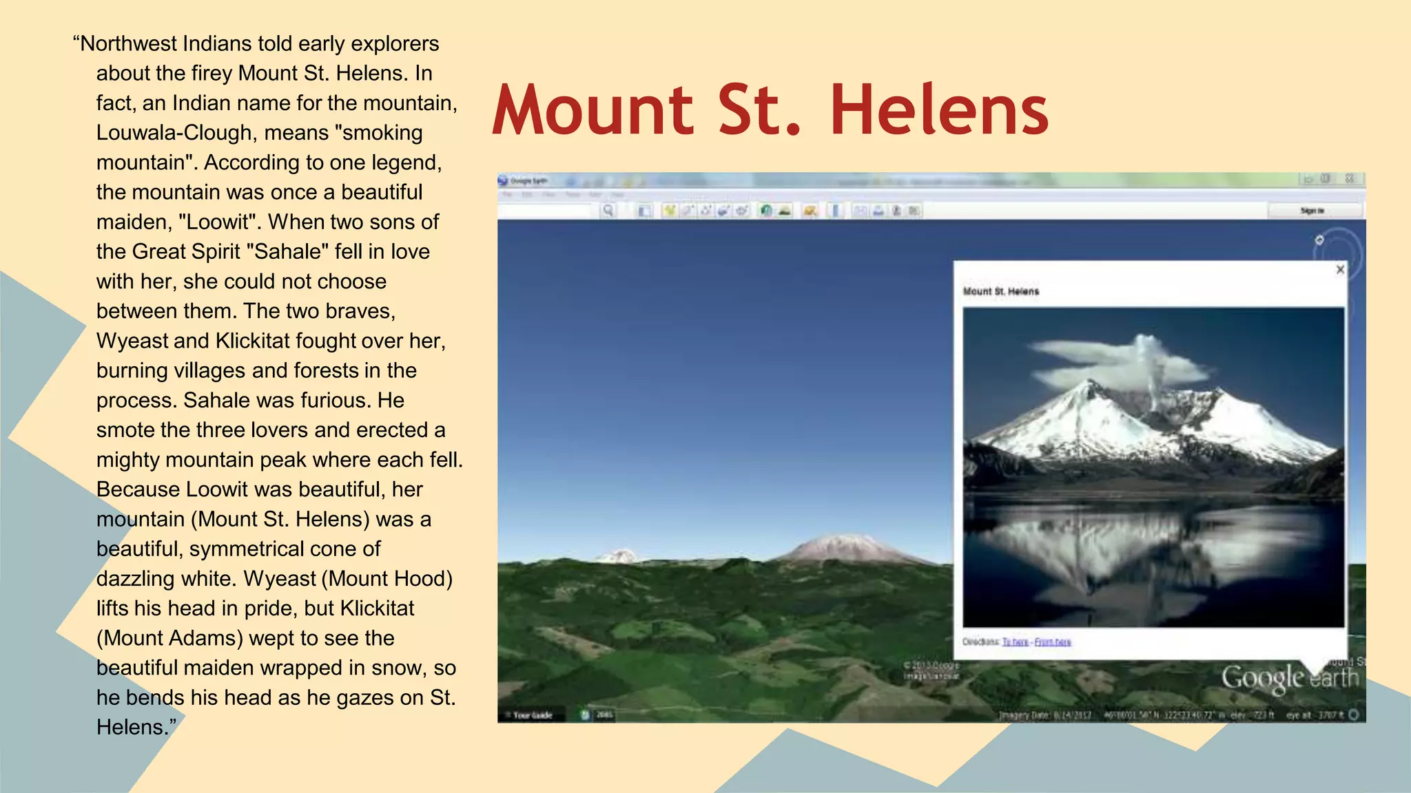 Volcanoes with legends | PPTX