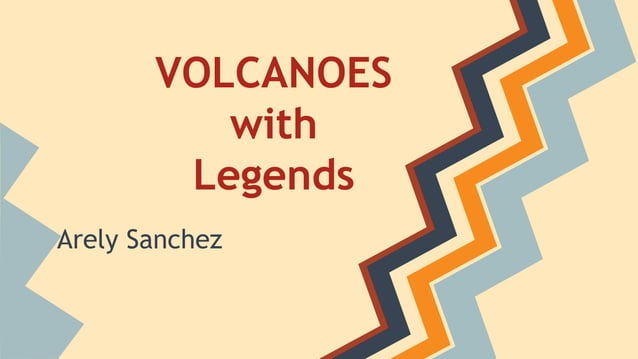 Volcanoes with legends | PPT
