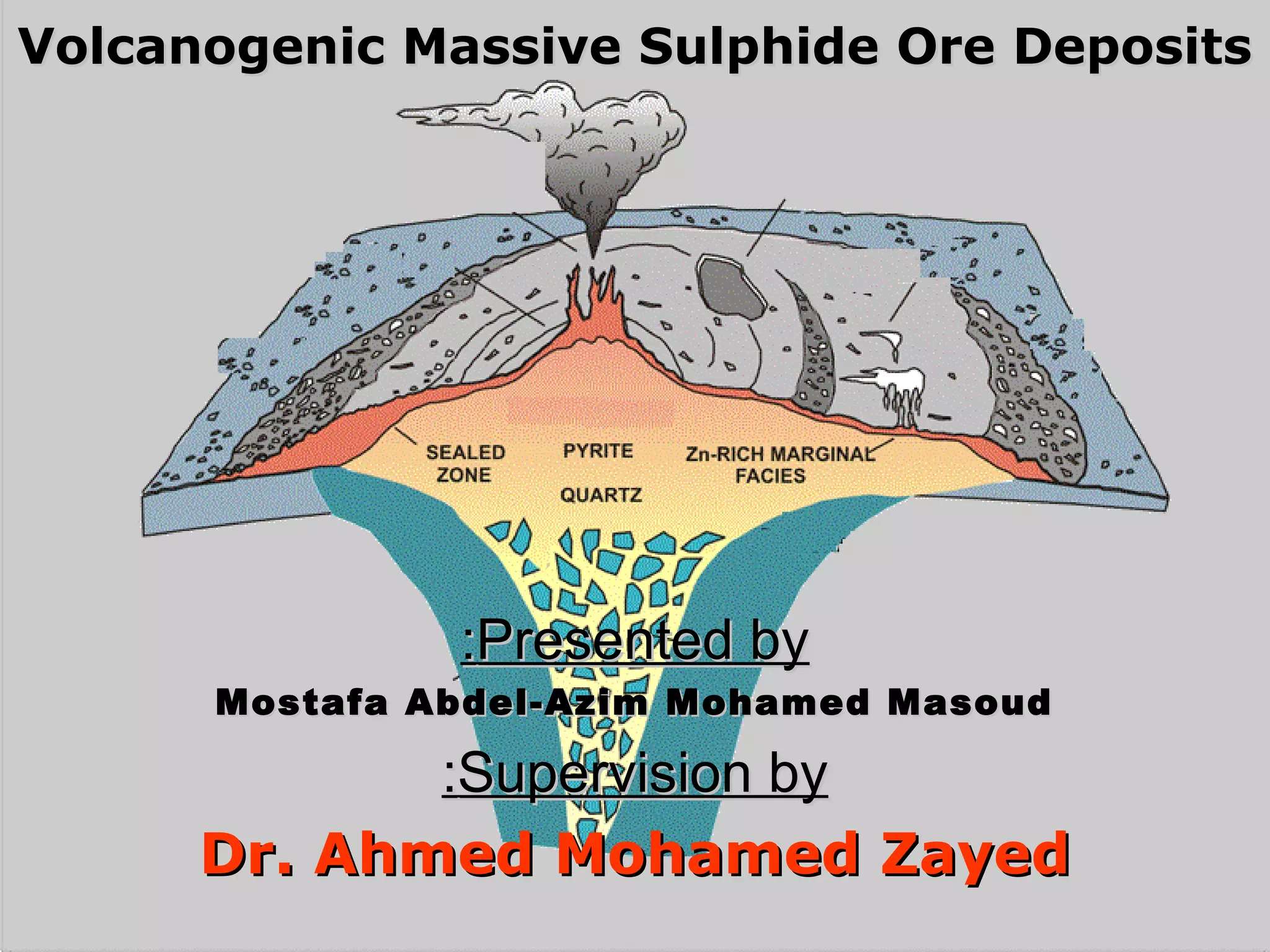 Volcanogenic massive sulphide deposits | PPT