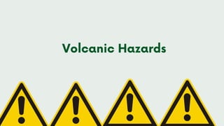 Volcanic Hazards and its Effects to the Community | PDF | Geography ...