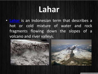 Volcano hazards | PPTX