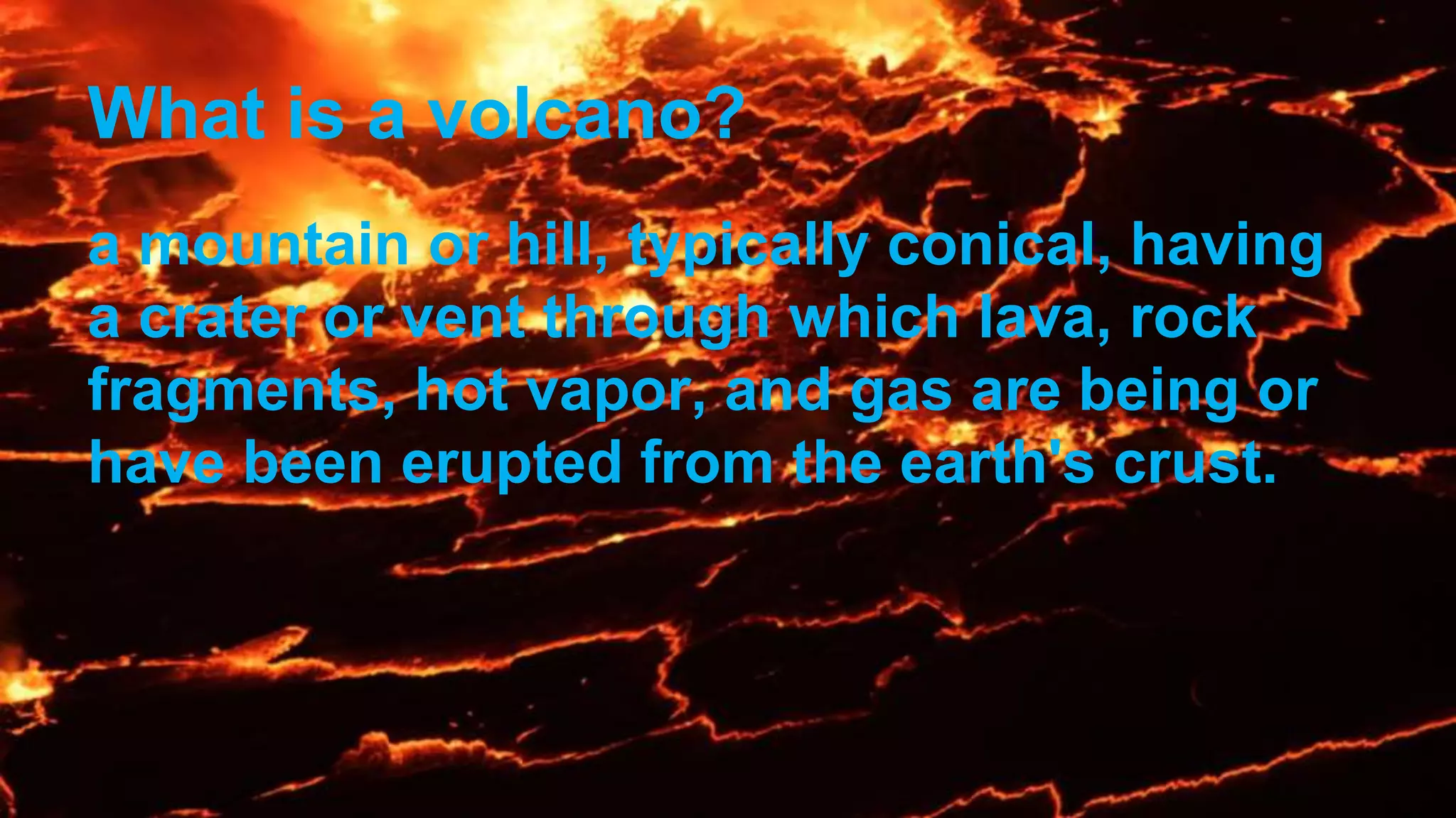 Volcano powerpoint #2 | PPTX