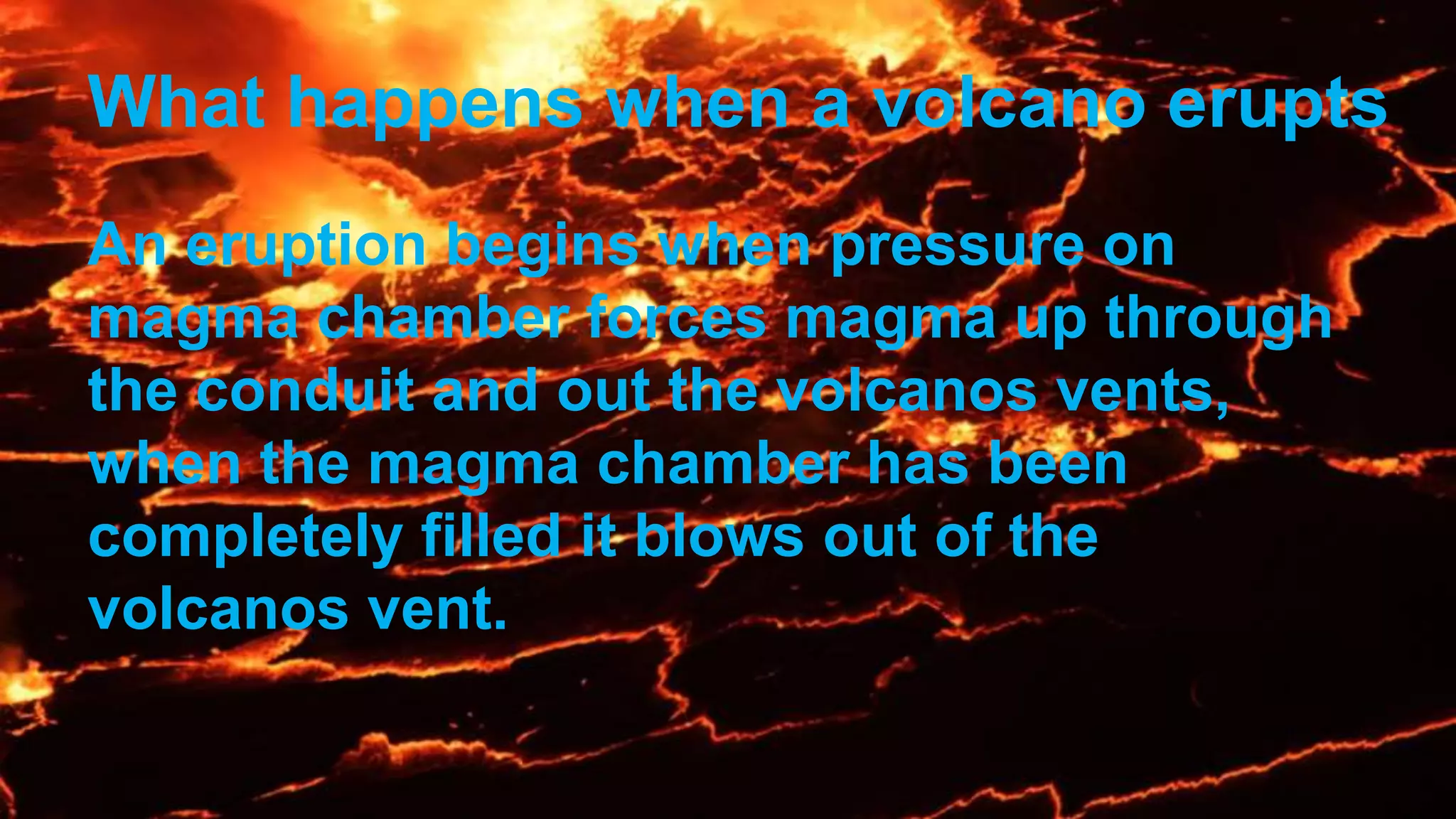 Volcano powerpoint #2 | PPTX