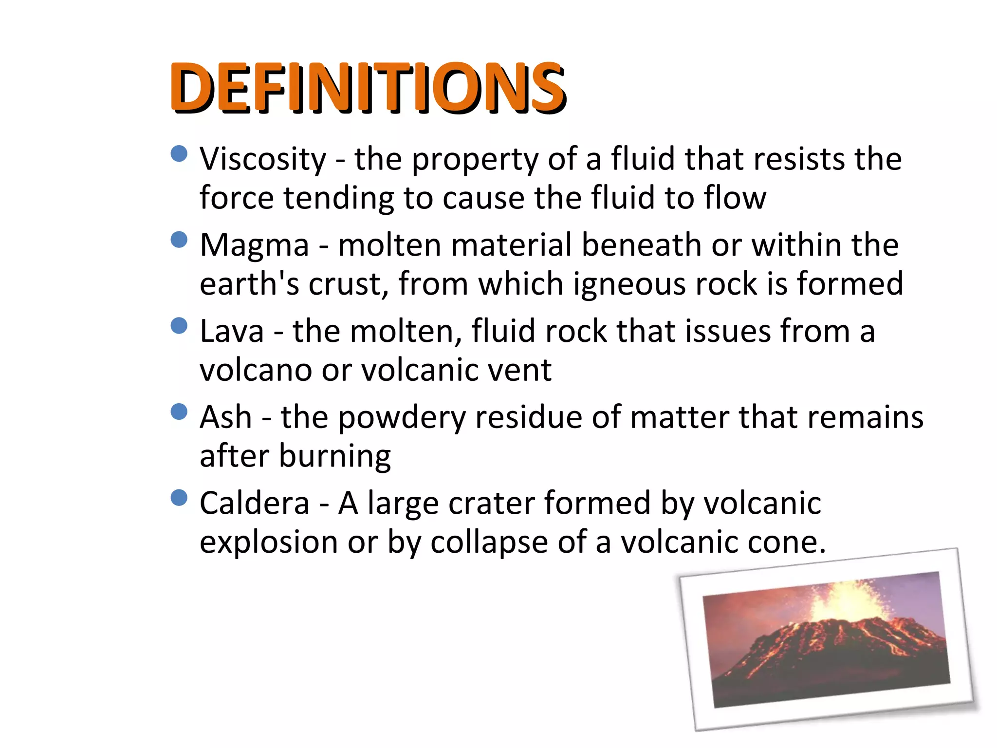 Volcano ppt | PPT