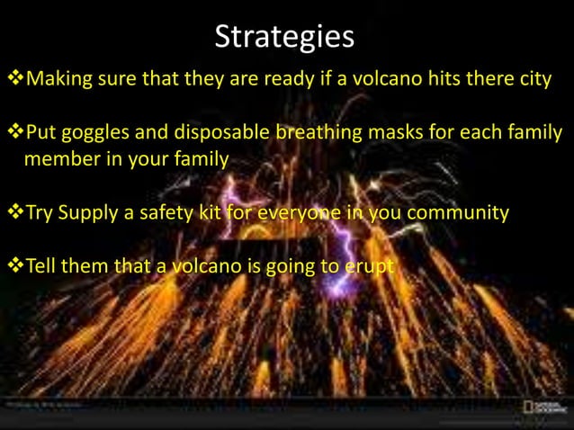 Volcanoes Information Report | PPTX