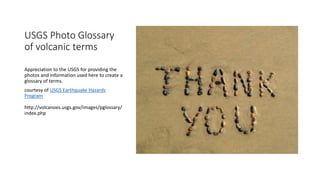 Volcano terms | PPTX