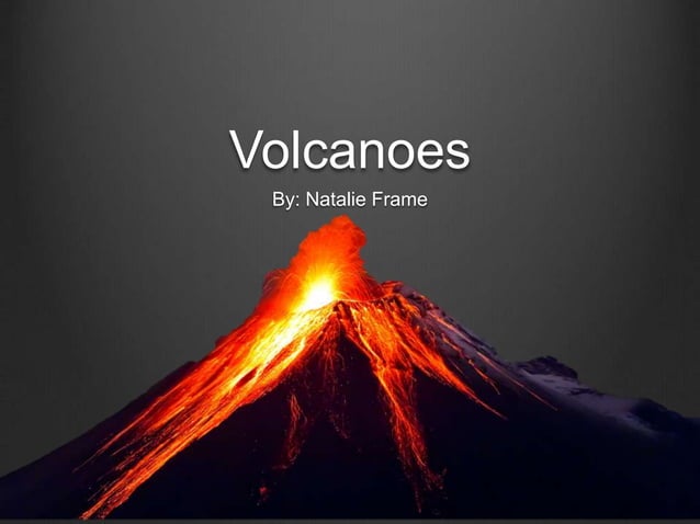 Volcano unit plan | PPT
