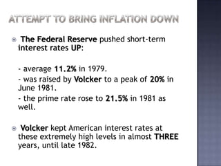 Volcker Shock | PPTX