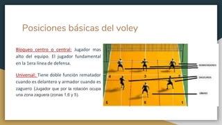 Voley educacion fisica | PPTX