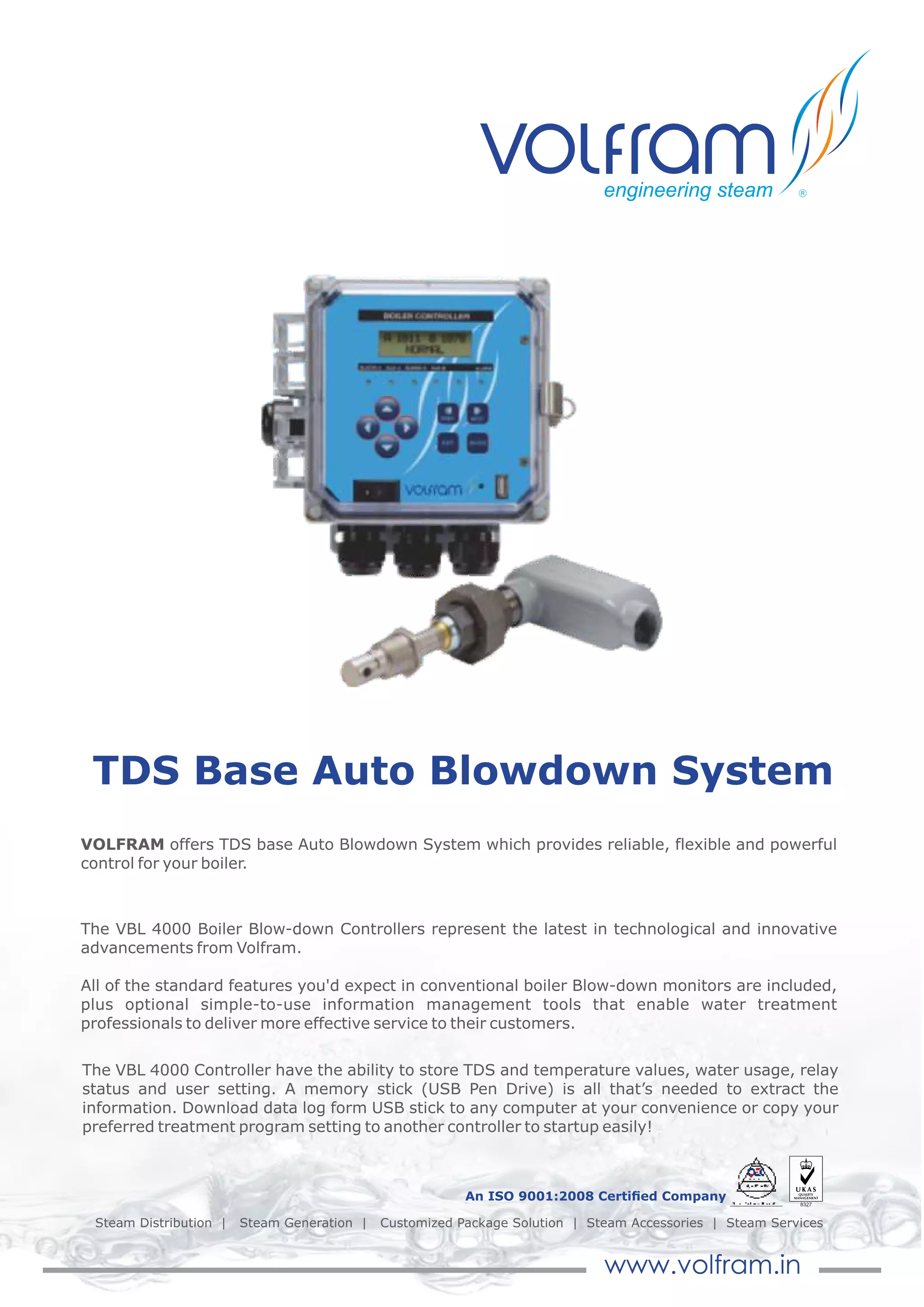 Volfram boiler-auto-blow-down | PDF