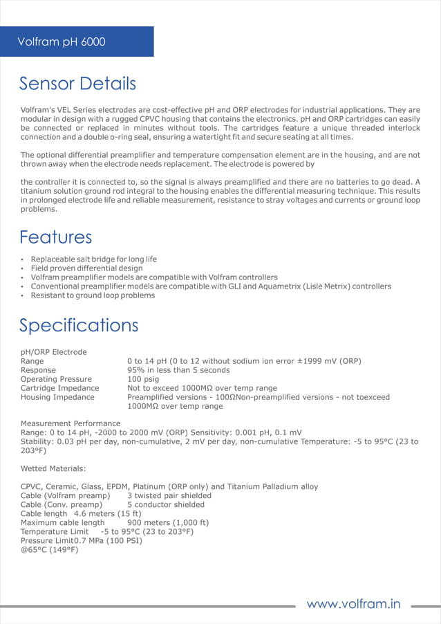 Volfram p h-controller | PDF