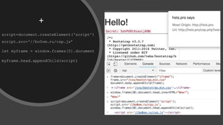 VolgaCTF 2018 - Neatly bypassing CSP | PPTX | Web Design and HTML ...
