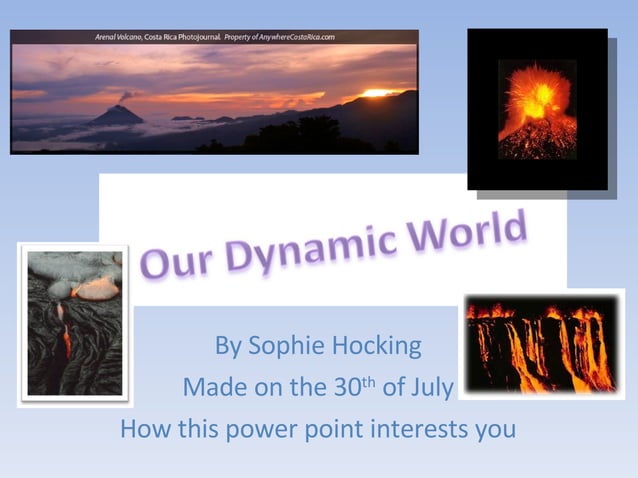 Our Dynamic Earth | PPT | Geology | Science