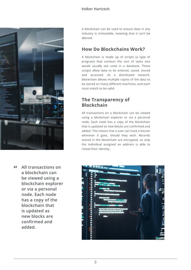 What Is Blockchain? | PDF