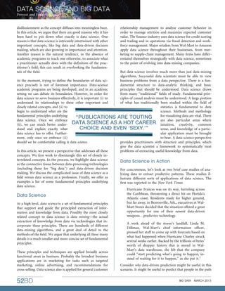 Data Science and its Relationship to Big Data and Data-Driven Decision ...