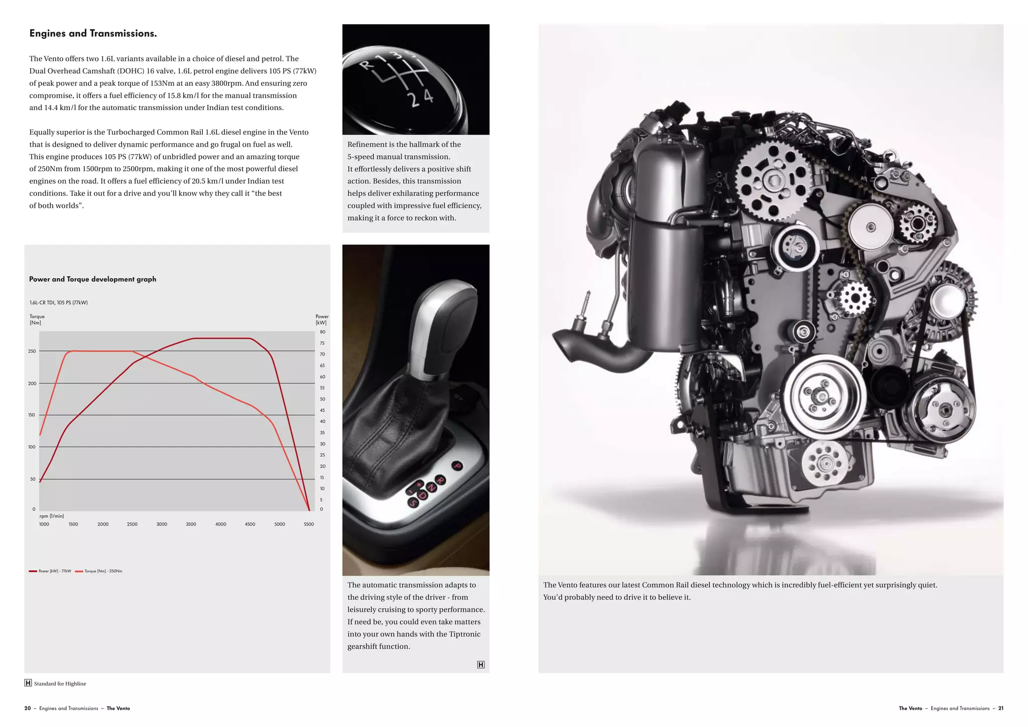 Volks Wagen Vento E Brochure | PDF