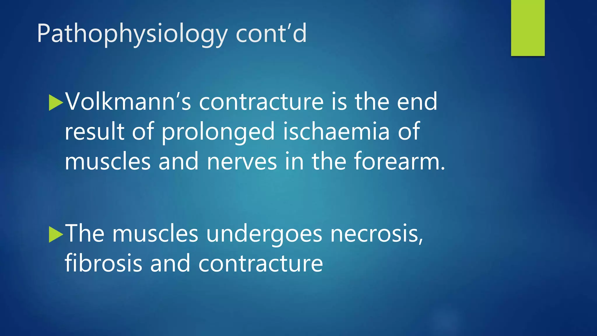 Volksmann contracture | PPTX