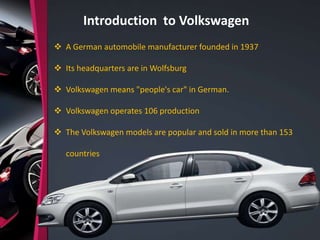 Volkswagen | PPTX