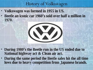 Volkswagen The Beetle | PPT