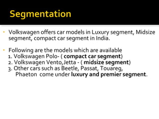 Volkswagen STDP India | PPT