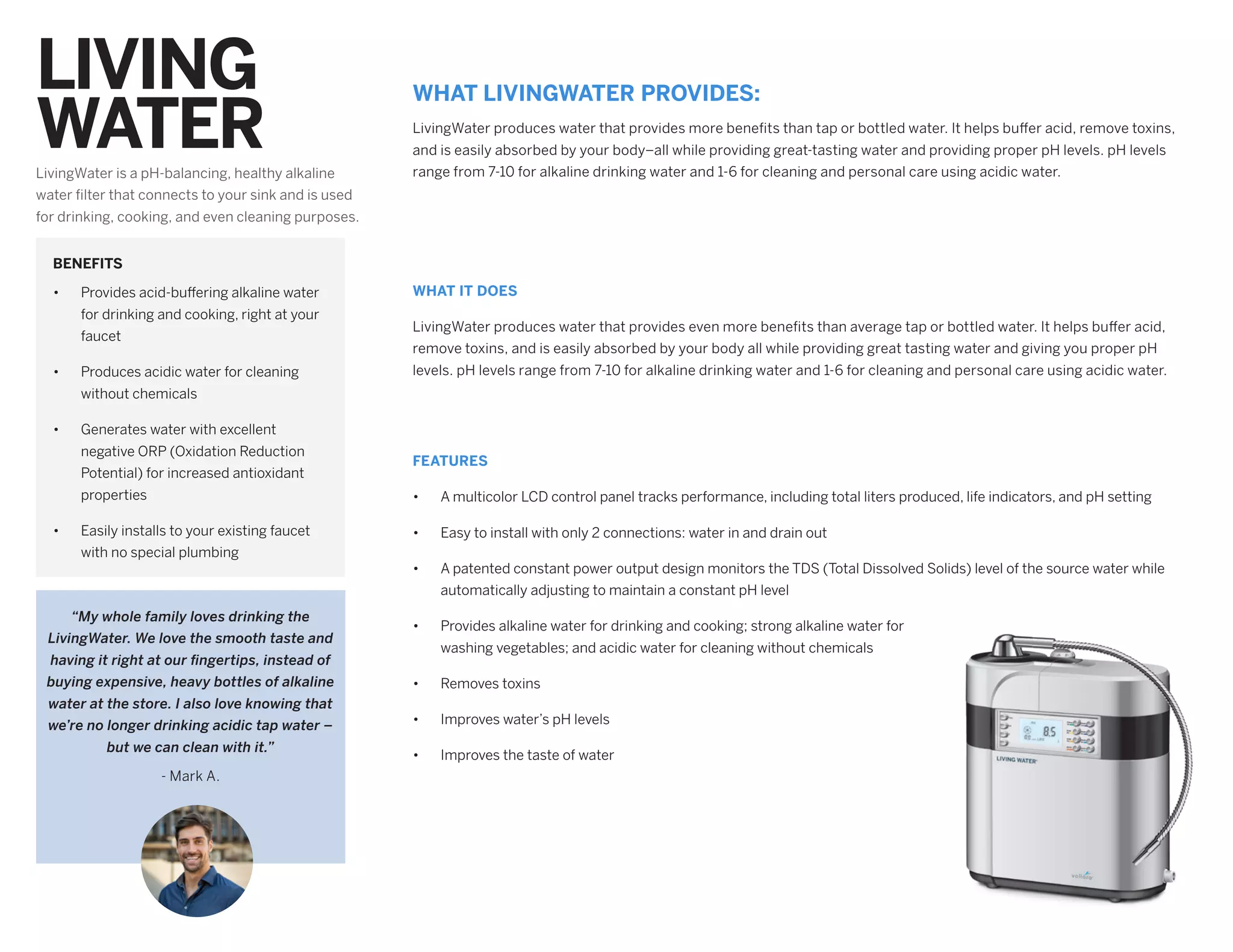 Vollara living water | PDF