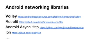 Volley - Android Networking | PPT