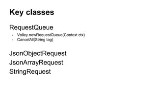 Volley - Android Networking | PPT
