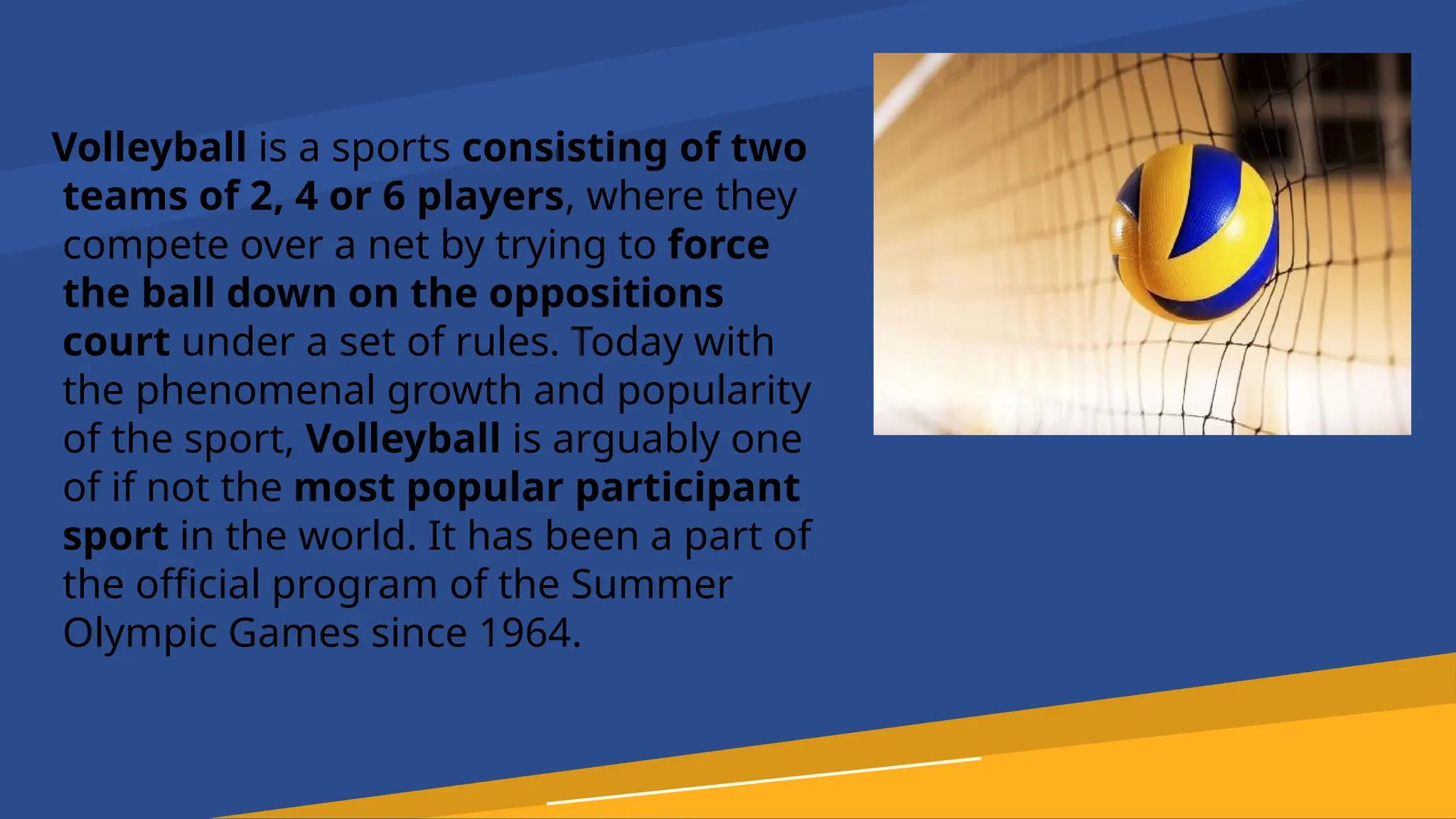 The Definition, History, and Rules of Volleyball | PPTX