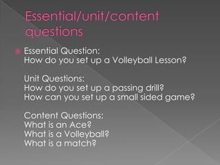 Volleyball | PPTX
