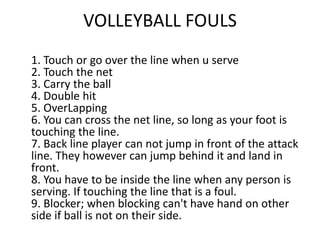 MAPEH - Volleyball | PPTX