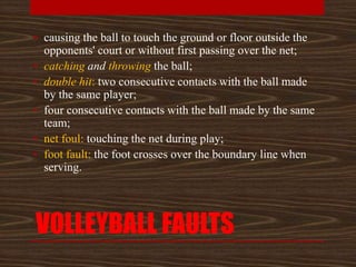 VOLLEYBALL P.E | PPTX