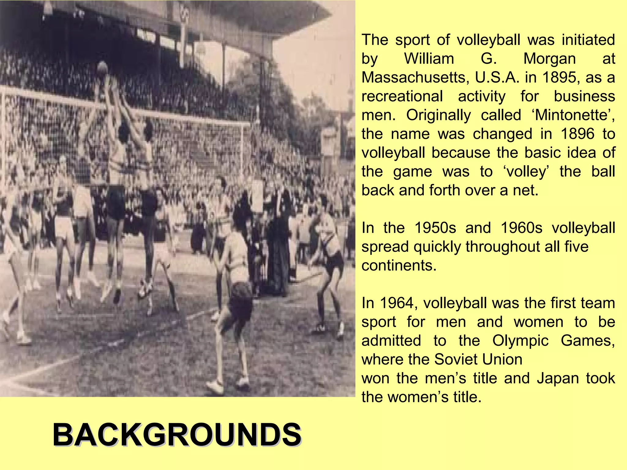 Volleyball notes | PPT