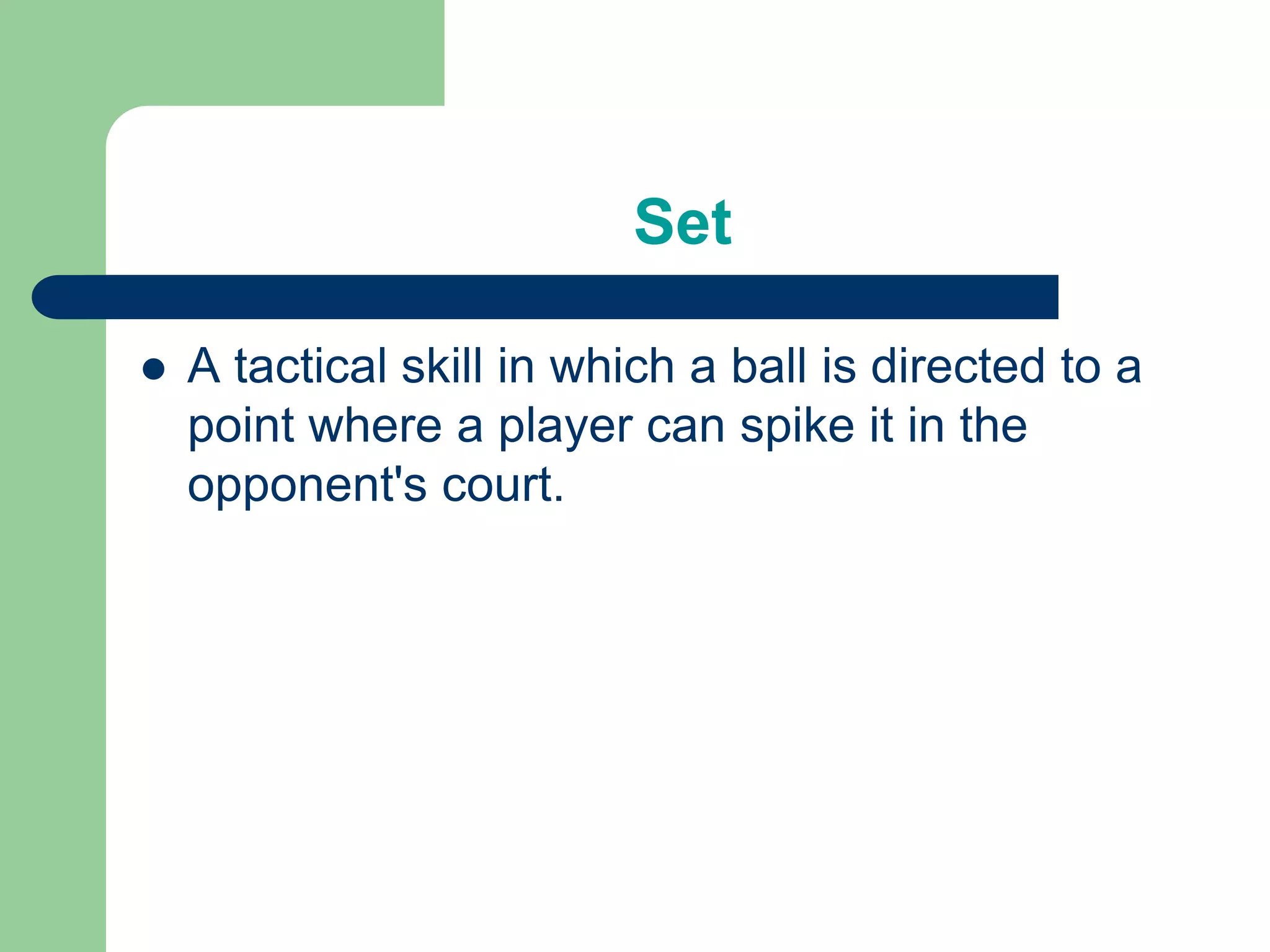Basic Volleyball Skills | PPTX