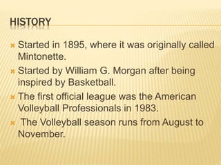 Volleyball | PPTX | Volleyball | Sports