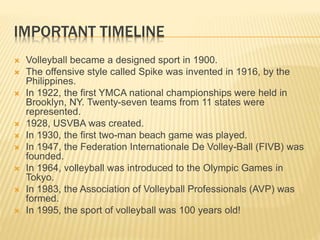 Volleyball | PPTX