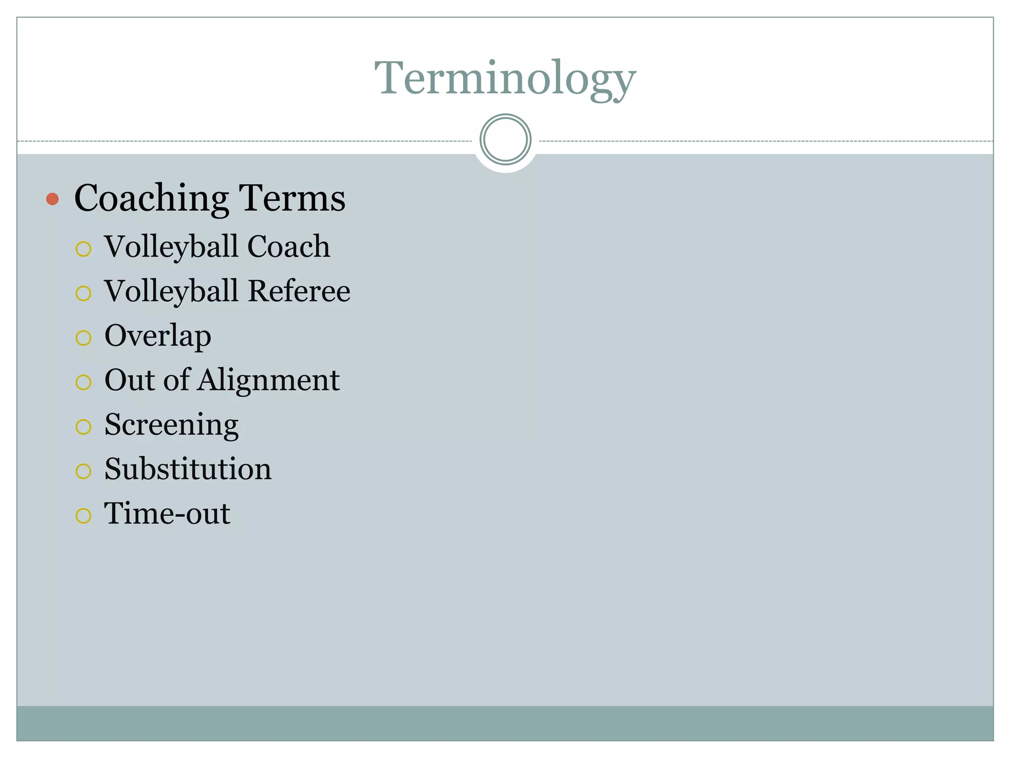 Volleyball : Rules Regulation and Terminology | PPTX