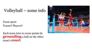 Volleyball | PPTX