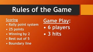 PHYSICAL EDUCATION (Volleyball) | PPTX