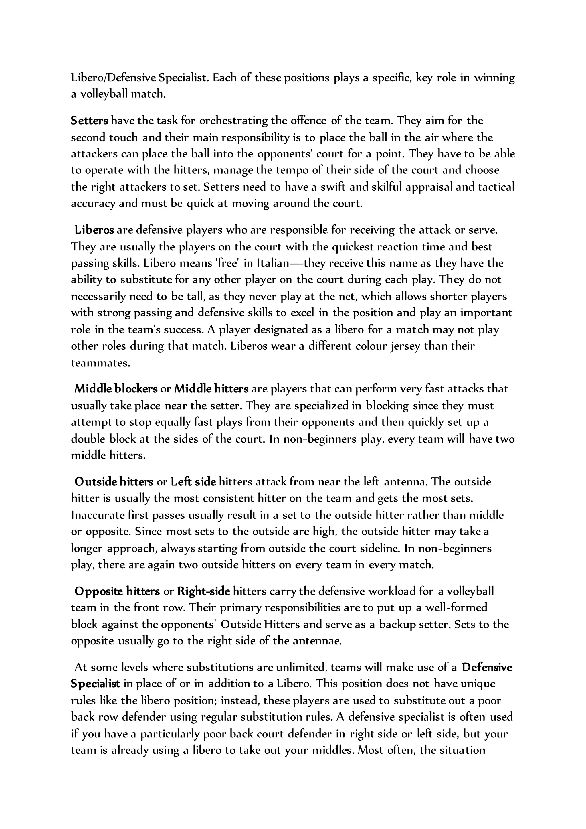 Phyical Education Project Class 12 CBSE on Volleyball | DOCX