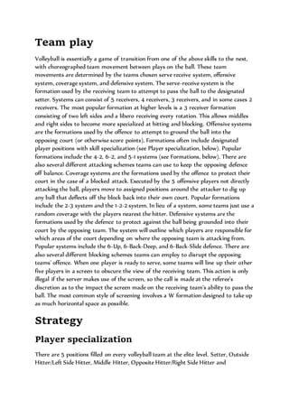 Phyical Education Project Class 12 CBSE on Volleyball | DOCX