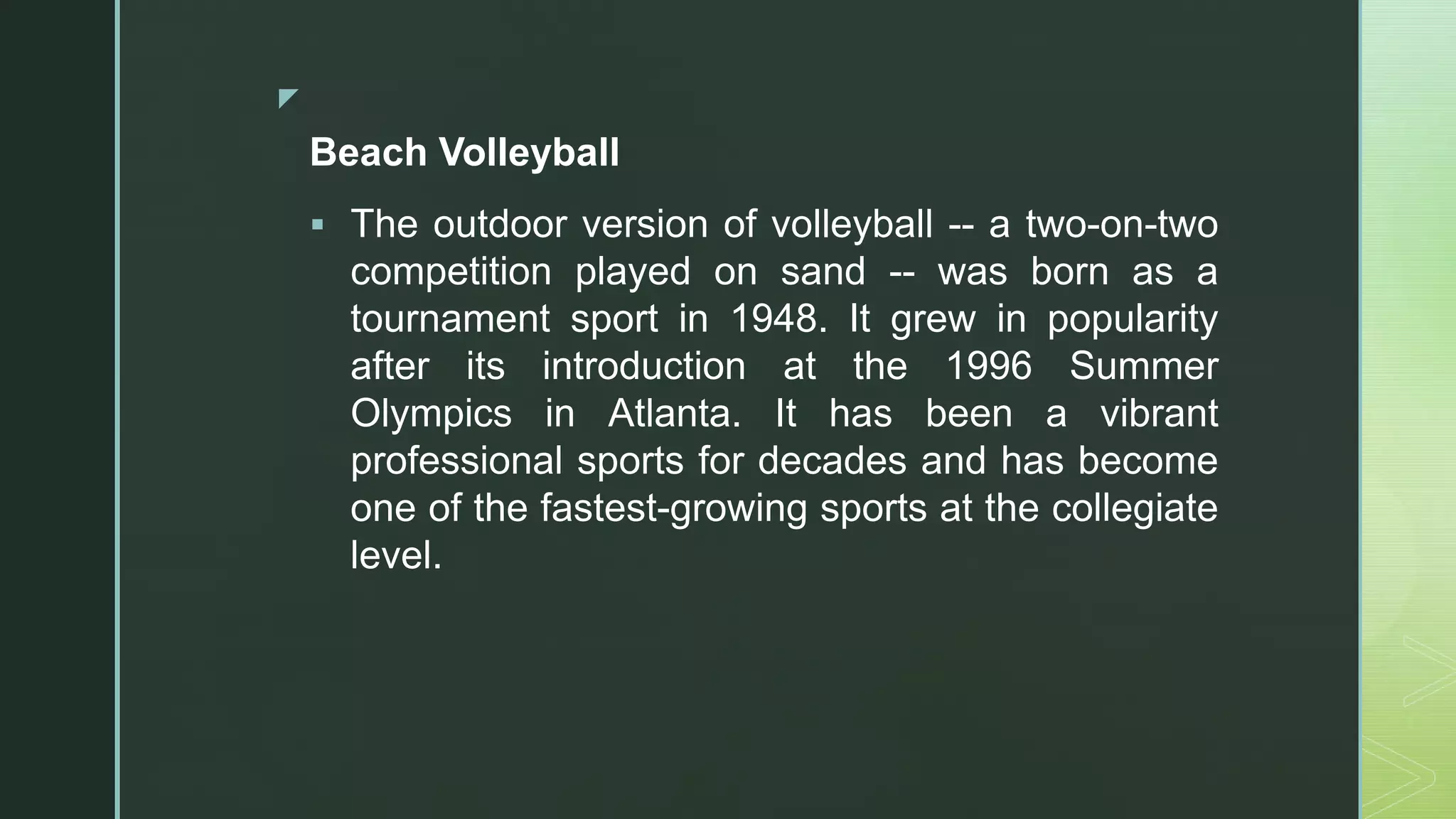Volleyball | PPTX
