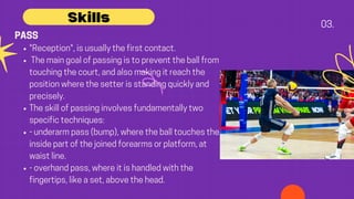 VOLLEYBALL power point for physical education | PDF