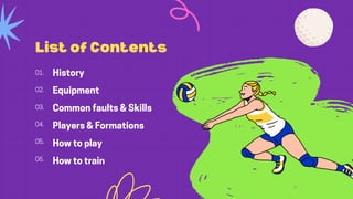VOLLEYBALL power point for physical education | PDF